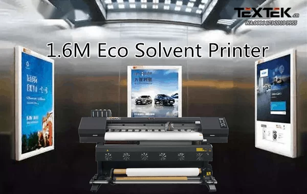 Textek 1.8m digitalna vanjska reklama Eco Solvent Inkjet Printer Inkjet ...