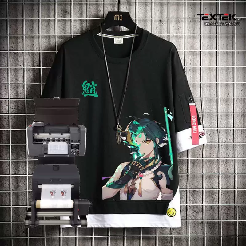 Textek 双打印头 XP600 30cm Dtf 打印机 印刷机 A3 Dtf Printer with Shaker--Textek ...