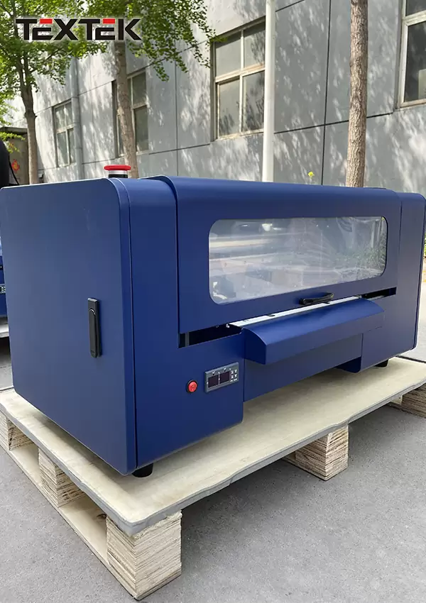 2 Head XP600 Digital DTF Printer A3 Pet Film Tshirt Printing--Textek A3 DTF衬衫打印机厂