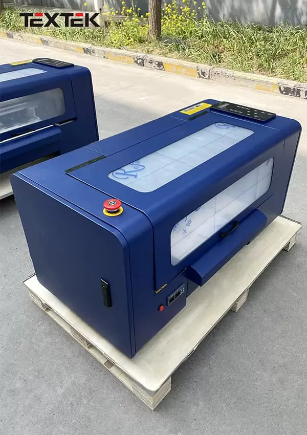 China DTF-printer met Epson dubbele XP600-printkoppen (30 cm A3 12-inch afdrukformaten)--Textek ...