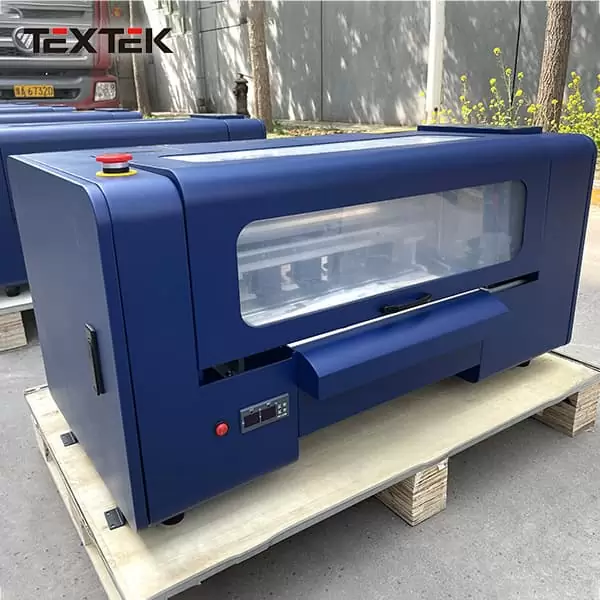 China DTF-printer met Epson dubbele XP600-printkoppen (30 cm A3 12-inch afdrukformaten)--Textek ...