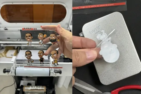 UV DTF标签耐高温吗？可以洗吗？会褪色吗？会脱落吗？--Textek A3 DTF 衬衫打印机工厂